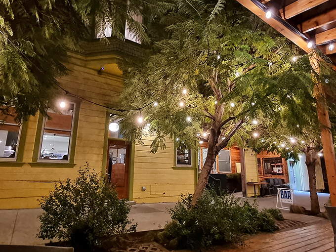 The sunshine-yellow Victorian that houses Piccino stands out like a beacon of culinary hope in Dogpatch, promising delicious adventures within.