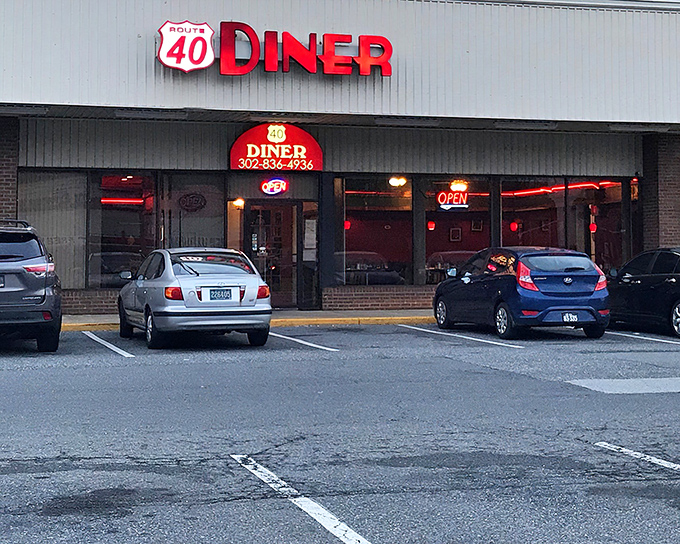 That iconic red sign beckons like a lighthouse for the breakfast-starved, promising refuge from boring morning meals and sad cereal bowls.