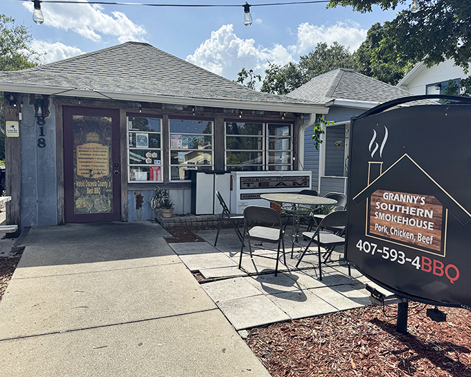 The unassuming exterior of Granny's Southern Smokehouse proves once again that the best barbecue joints rarely dress to impress. Smoke signals of deliciousness await inside.