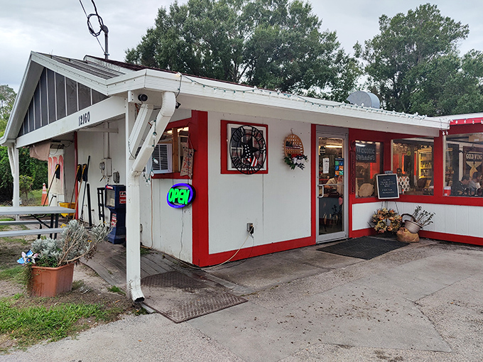The unassuming red and white exterior might fool you, but Florida BBQ pilgrims know better&mdash;culinary magic happens behind these humble walls.