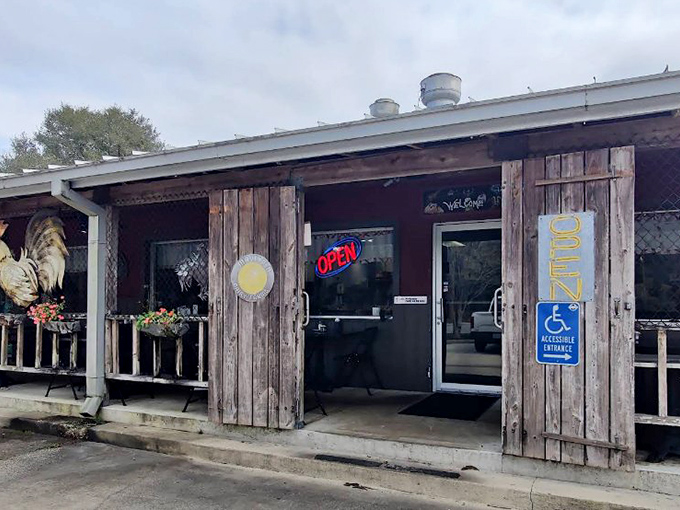 The unassuming wooden exterior of Osteen Diner might fool you, but locals know this rustic porch leads to breakfast nirvana.