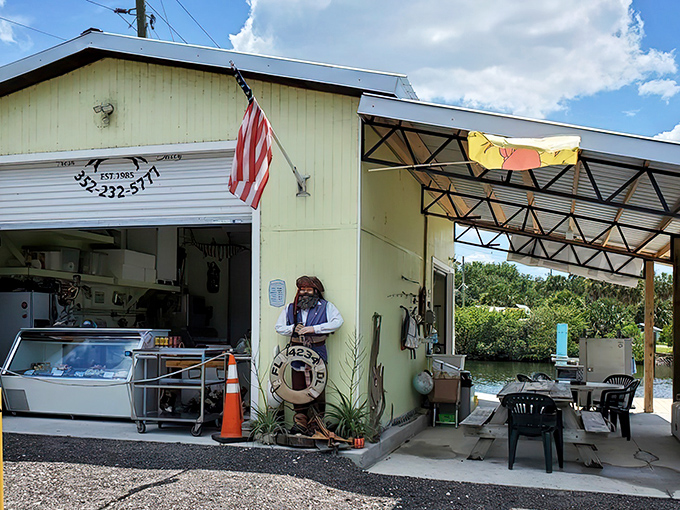 This weathered seafood market holds treasures that would make Captain Ahab abandon his whale hunt immediately.