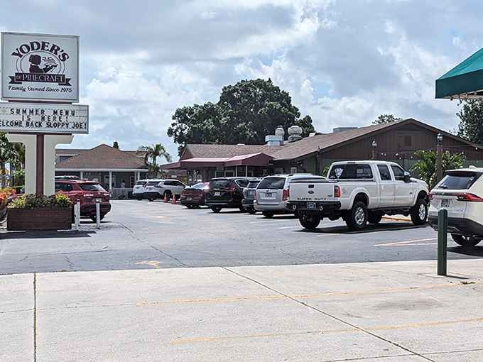 The unassuming exterior of Yoder's belies the culinary treasures within. Like finding a Broadway show in a barn, this place delivers star performances on every plate.