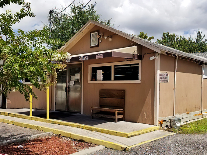 The unassuming exterior of Pinegrove Market and Deli proves once again that culinary greatness rarely needs flashy signage or valet parking.