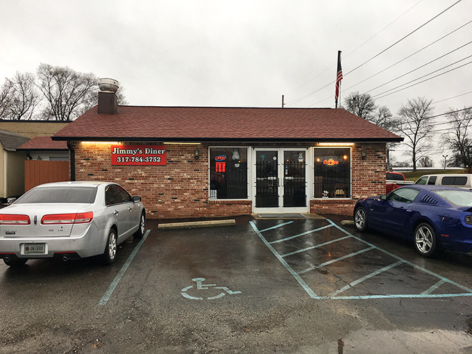 The unassuming brick exterior of Jimmy's Diner might fool you into driving past&mdash;but that would be a breakfast tragedy of epic proportions.