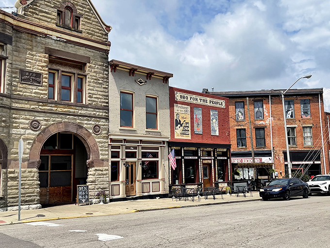 1. people drive from all over indiana just to dine at this legendary bbq house