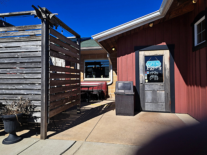 The British royal guard duck standing sentinel outside Payne's is your first clue that Gas City is hiding a culinary gem worth discovering.