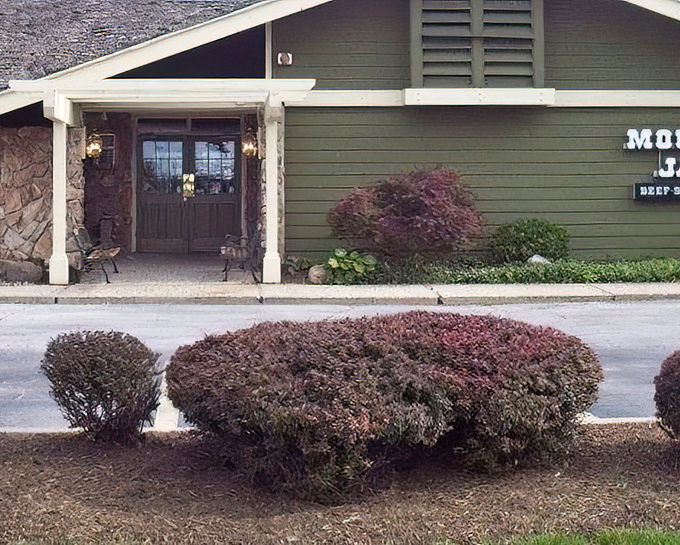 Mountain Jack's unassuming exterior is like that friend who doesn't brag but always delivers. The stone accents and simple signage promise authentic experiences inside.