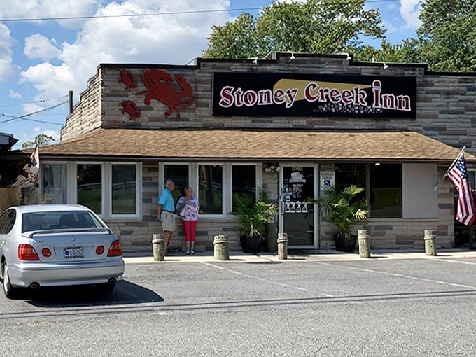 Sometimes the best treasures hide behind the most unassuming facades in suburban Maryland.