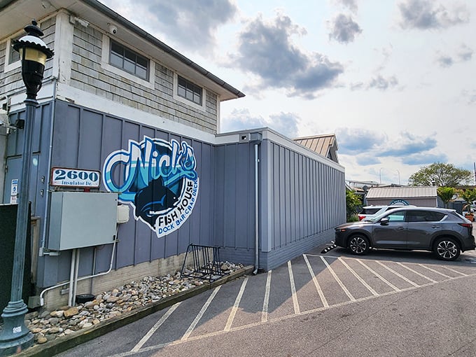 The unassuming exterior of Nick's Fish House proves once again that Maryland's best seafood often hides in plain sight. Culinary treasures await inside!