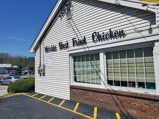 The bold proclamation on this white clapboard building isn't just confidence&mdash;it's a promise that generations of Cincinnatians know is kept daily.
