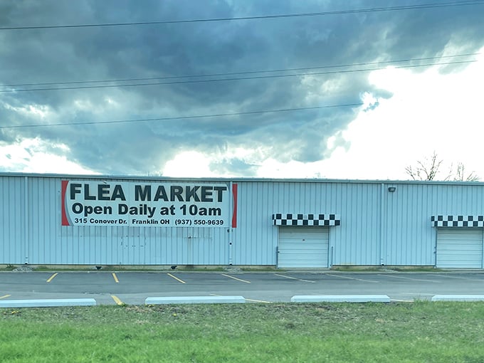 The unassuming exterior hides a treasure trove within, like finding out your quiet neighbor was once in a rock band. Adventure awaits behind those white walls!