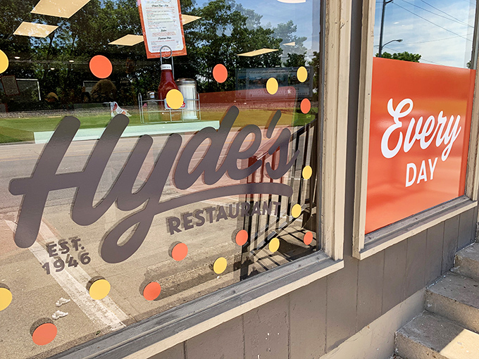 The unassuming exterior of Hyde's Restaurant beckons with its simple "Every Day" promise &ndash; a Midwestern code for "we're here when you need us."