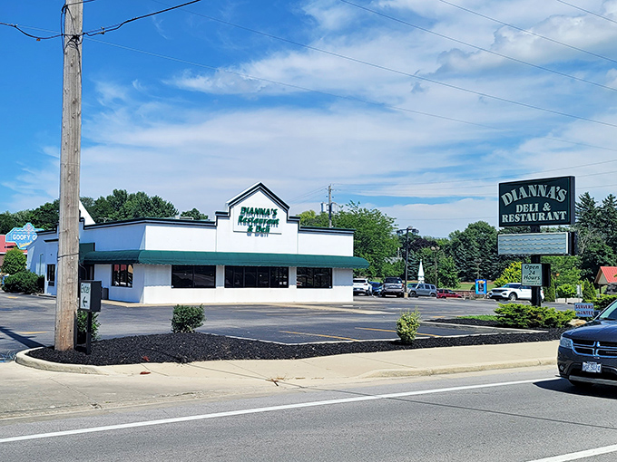 The unassuming white exterior of Dianna's might not stop traffic, but locals know this Sandusky landmark houses breakfast magic worth any detour.