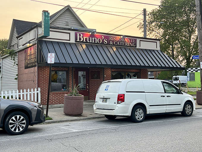 Bruno's sits quietly on West 41st Street, proving that Cleveland's best treasures hide in plain sight.