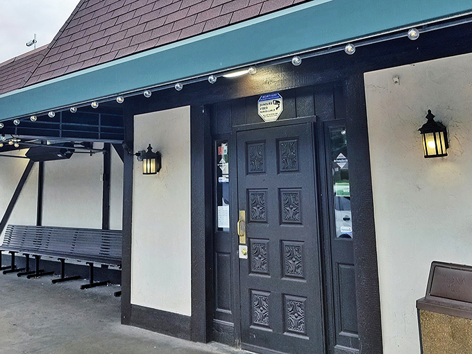 The unassuming exterior of Villa Nova hides culinary treasures within. Like finding a Ferrari parked behind a garden shed, this modest fa&ccedil;ade conceals Italian delights worth the journey.