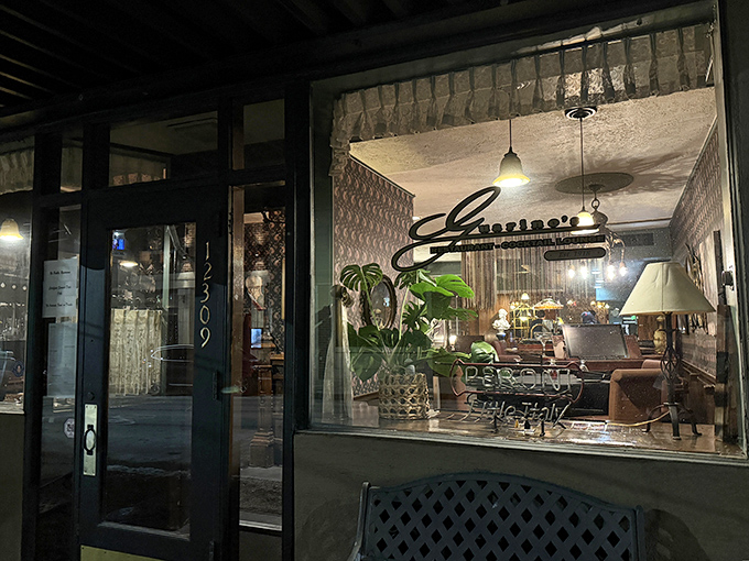 That classic neon glow promises the kind of Italian comfort food that makes grown adults weep with joy.