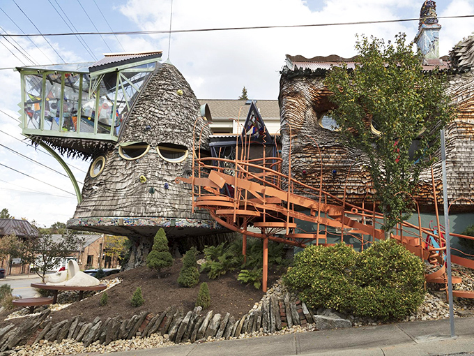 This isn't your grandmother's cottage &ndash; unless your grandmother was a woodland wizard with serious architectural ambitions.