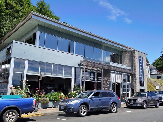 The unassuming exterior of Local Ocean belies the culinary treasures within. Like finding a pearl in an oyster, this Newport gem rewards those who venture inside.