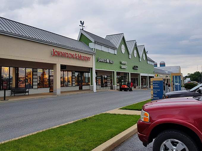 The shopping village that makes your neighborhood mall look like a corner store.
