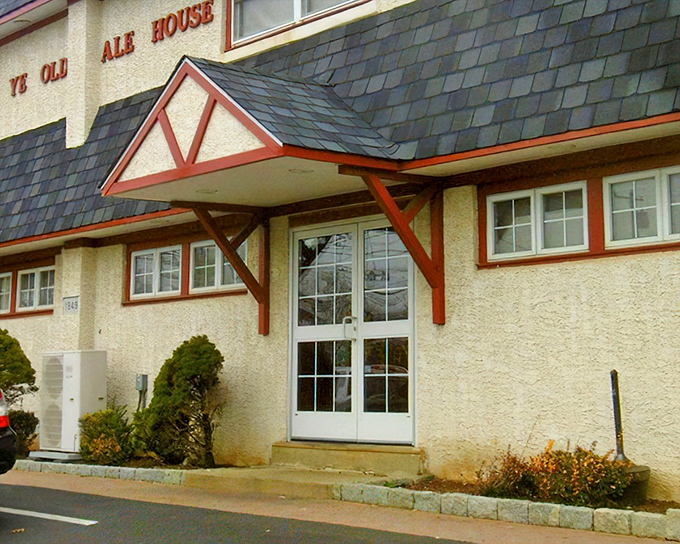 The unassuming exterior of Ye Olde Ale House stands like a culinary speakeasy&mdash;no flashy signs needed when your roast beef sandwich has its own fan club.