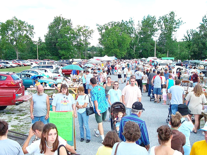 That roadside sign isn't just advertising &ndash; it's practically shouting "treasure hunters welcome here!"