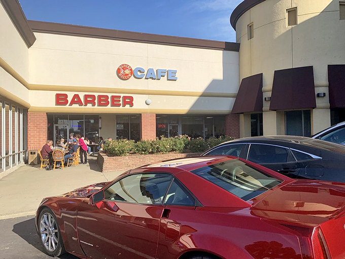 Nestled in a modest strip mall, Hungry Hollow's unassuming exterior hides culinary treasures within. The best adventures often begin in the most unexpected places.