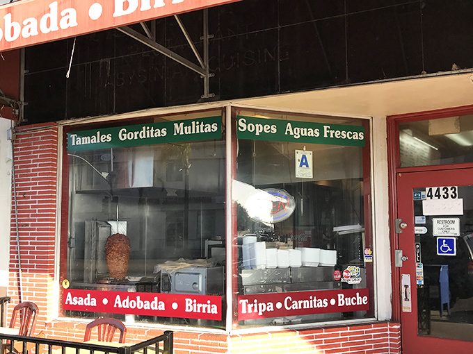 That unassuming brick storefront holds more culinary magic than a Vegas buffet has disappointed tourists.