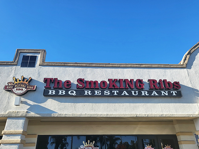 1. the bbq ribs at this strip mall restaurant in california are out of this world delicious