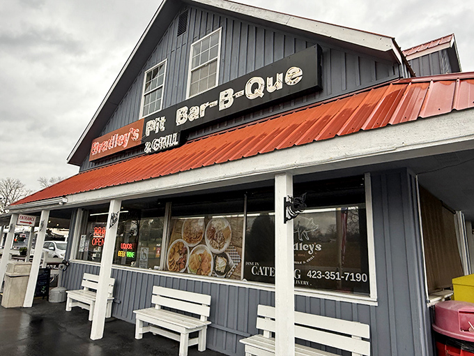 This humble exterior hides treasures that would make a food critic weep with joy.