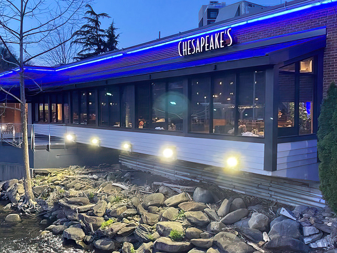 The unassuming exterior of Chesapeake's belies the seafood treasures within &ndash; like finding Atlantis behind a strip mall facade.