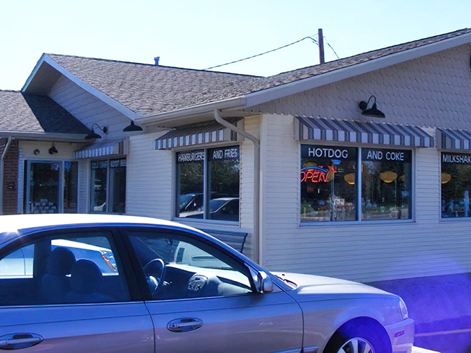 The unassuming exterior of Nutcracker Family Restaurant stands like a time capsule in Pataskala, promising comfort food treasures within its modest walls.