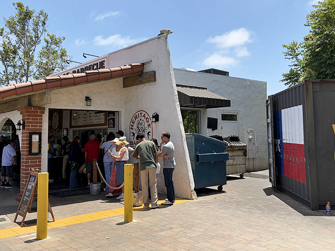 The line forms early at this unassuming stucco building in San Juan Capistrano. Trust me, what awaits inside is worth every minute of the wait.