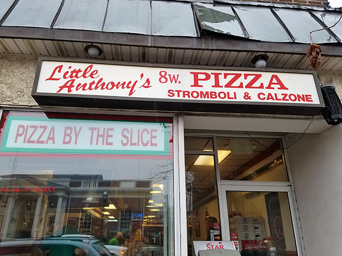 The unassuming storefront that houses culinary greatness. Little Anthony's modest exterior belies the flavor explosion waiting inside this Media treasure.