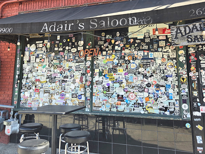 The sticker-plastered facade of Adair's Saloon isn't just a door to a bar&mdash;it's a portal to authentic Dallas honky-tonk heaven.