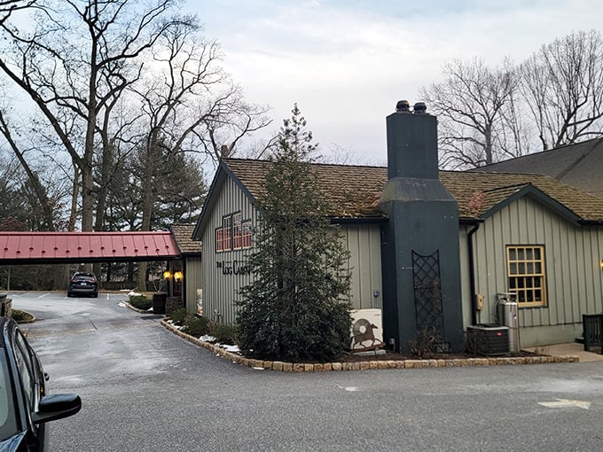 This charming facade whispers promises of culinary adventures that await just beyond those welcoming doors.