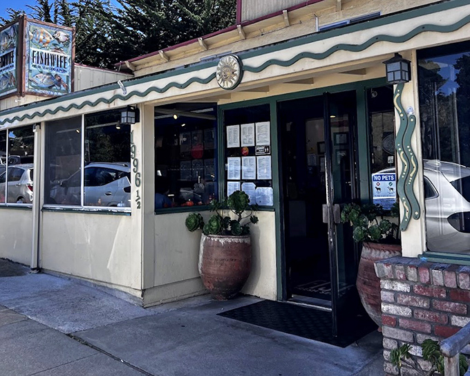 The unassuming exterior of Fishwife in Pacific Grove might not stop traffic, but locals know this seafood sanctuary is worth slamming on the brakes for.