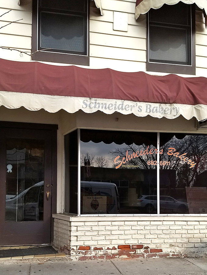 The unassuming storefront of Schneider's Bakery might not scream "food paradise," but locals know this modest exterior houses donut magic worth waking up early for.