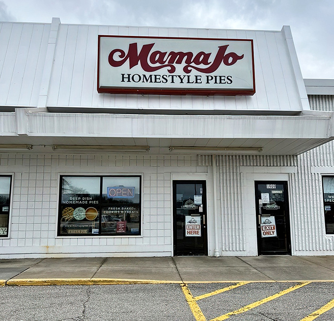 The unassuming exterior of Mama Jo's might not stop traffic, but trust me&mdash;what's inside will stop you in your tracks. Pie paradise awaits.