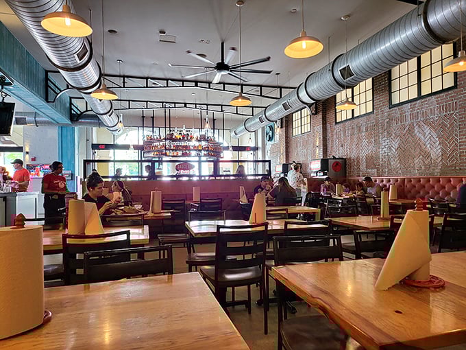 The unassuming exterior of The Polite Pig belies the smoky treasures within. Disney Springs' best-kept secret hides in plain sight.