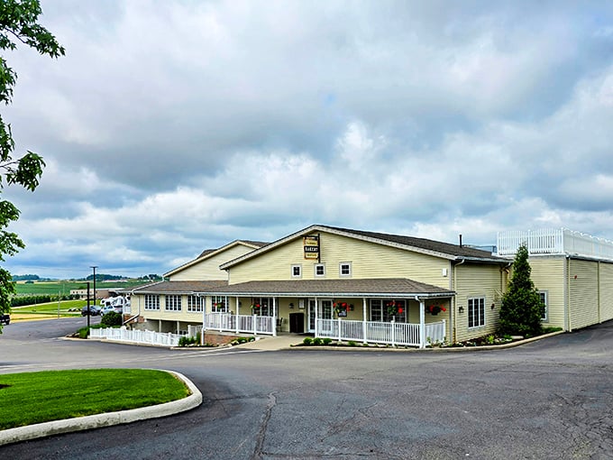 The unassuming exterior that's launched a thousand road trips across Ohio's countryside.