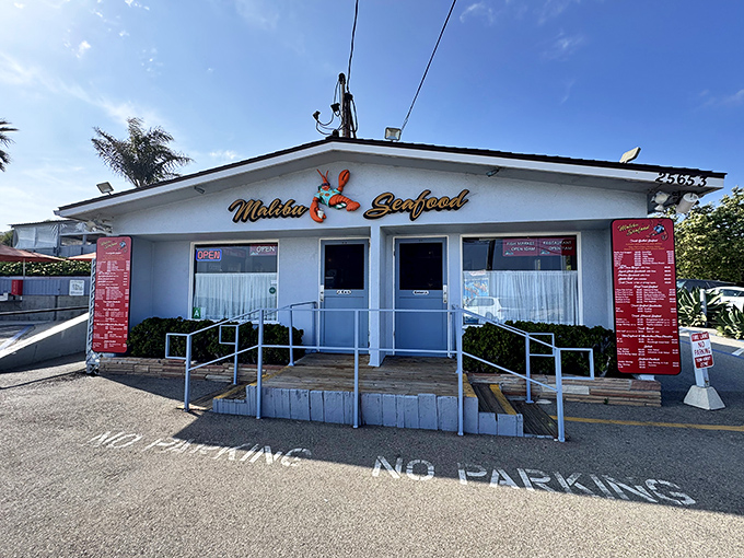 This weathered seafood shack on PCH looks like it should sell bait, not serve California's best-kept culinary secret.
