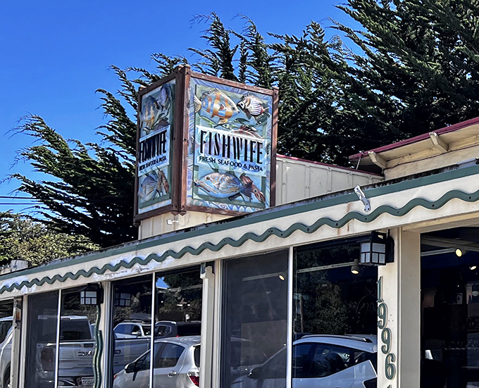 The unassuming exterior of Fishwife belies the seafood treasures within. Like finding a pearl inside an ordinary-looking oyster.