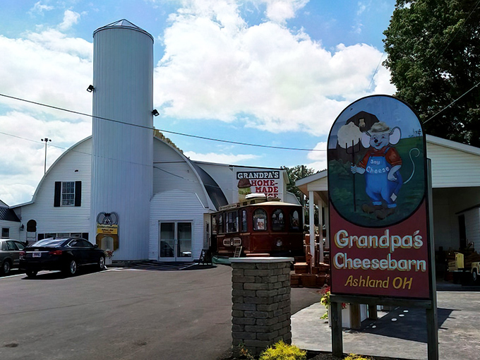 The classic barn-style architecture isn't just for show—it's a promise of authentic country goodness waiting inside these twin temples of taste.