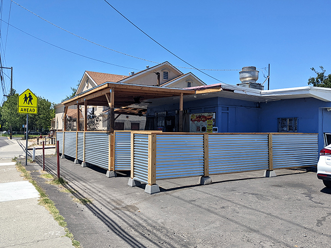 This unassuming blue building holds Sacramento's best-kept culinary secret, proving great food doesn't need fancy facades.