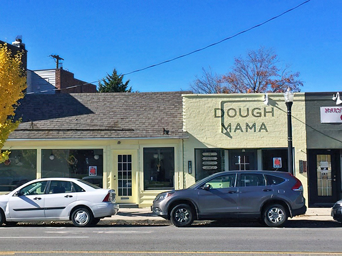 The unassuming yellow brick exterior of Dough Mama in Clintonville hides culinary treasures that would make Columbus' explorers weep with joy.