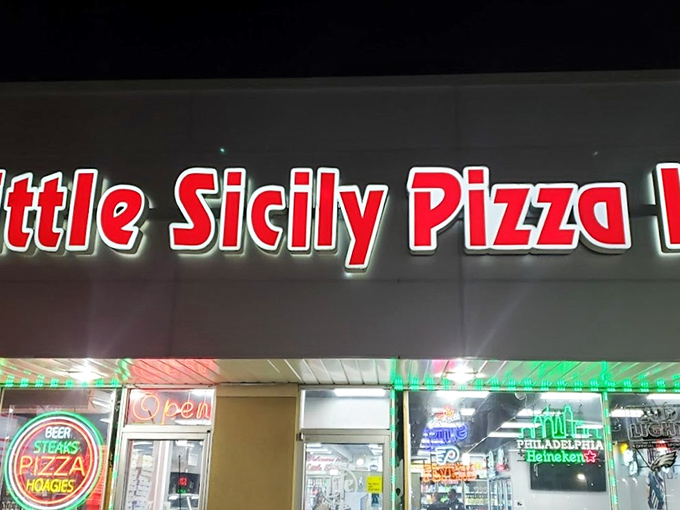 Little Sicily Pizza 2 proves that the best culinary adventures often hide behind unassuming storefronts.