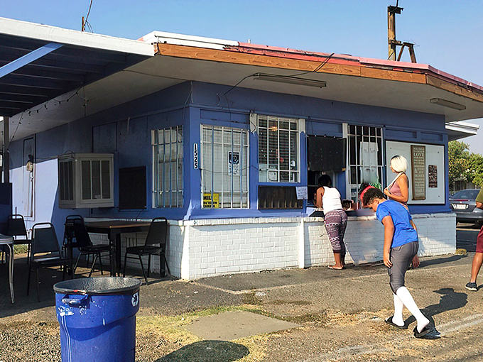 The unassuming blue exterior of Tori's Place in Sacramento might not scream "culinary destination," but locals know better. Home cooking and gumbo await inside this hidden gem.