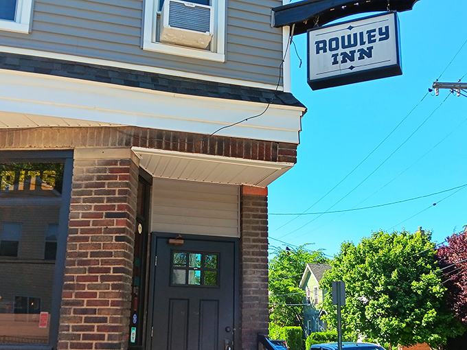 The unassuming exterior of The Rowley Inn belies the culinary treasures within. This century-old corner tavern has been Cleveland's best-kept secret since 1906.