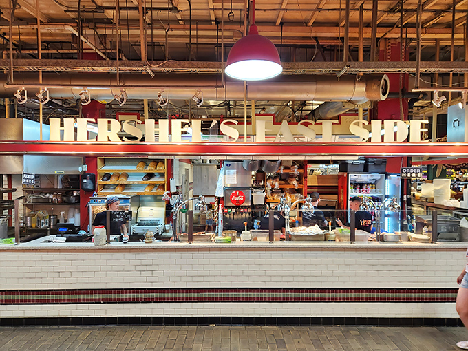 Welcome to sandwich nirvana! Hershel's iconic counter in Reading Terminal Market promises deli perfection with every order.